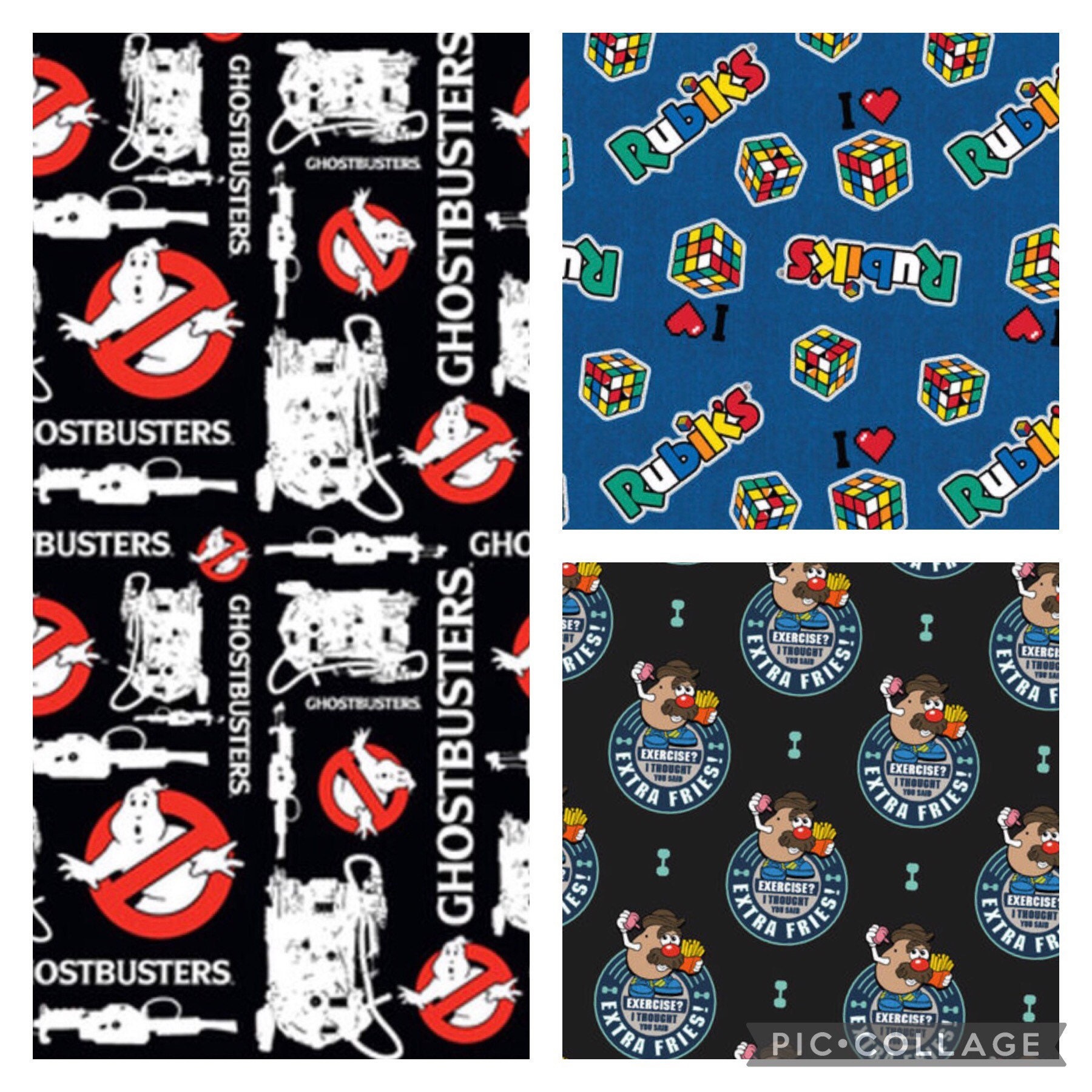 Pop Culture 80s Ghostbusters Rubiks Cube Mr. Potato Head Fat - Etsy