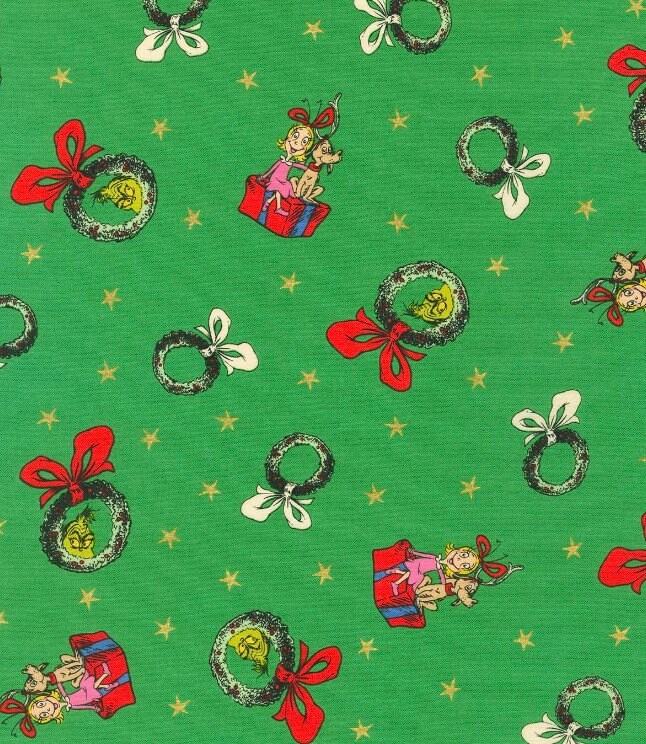 Classic Suess How the Grinch Stole Christmas Merry Grinchmas Red Green ...