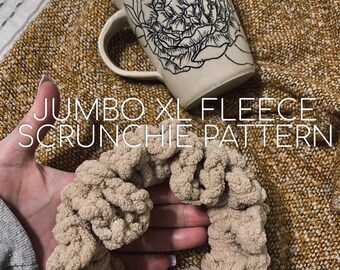 Xl Scrunchie Pattern - Etsy