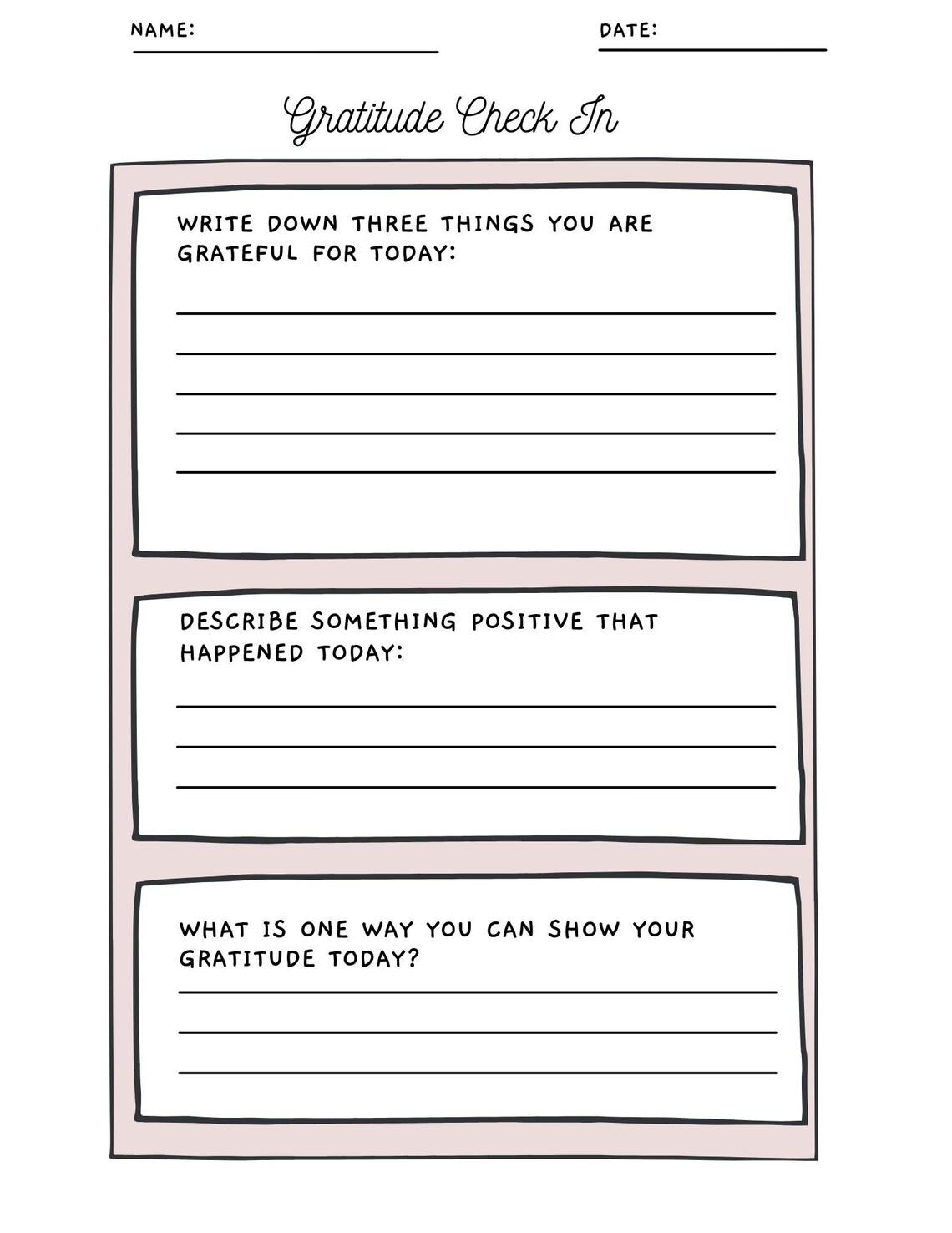 Mindset Matters: Starter Bundle FOUR Print and Go Worksheets Mindset ...