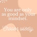 Growth Mindset Positive Mindset Neutral Boho Scandi - Etsy