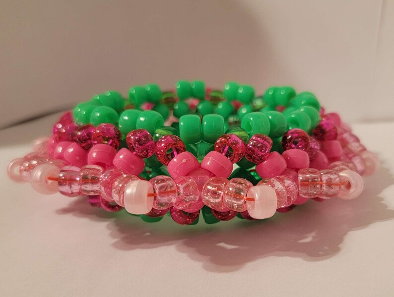 Mandala Kandi Cuff (CUSTOM AVAILABLE) - Etsy