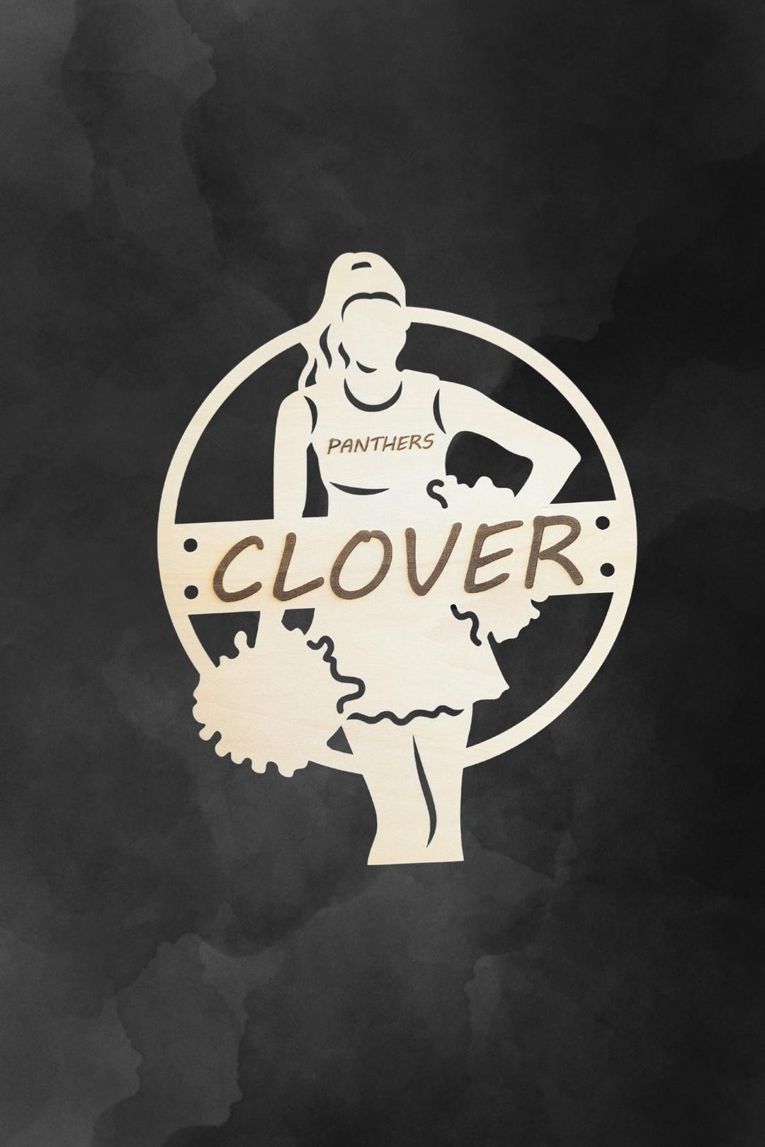 Custom Wood Cheerleader Door Sign - Etsy