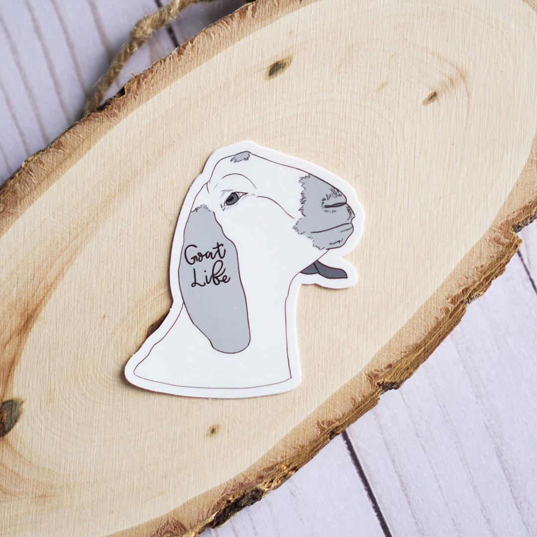 Goat Vinyl Sticker Laptop Decal Car Decal Waterproof - Etsy