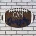 Custom Football Name Sign 30 Custom Name Football - Etsy