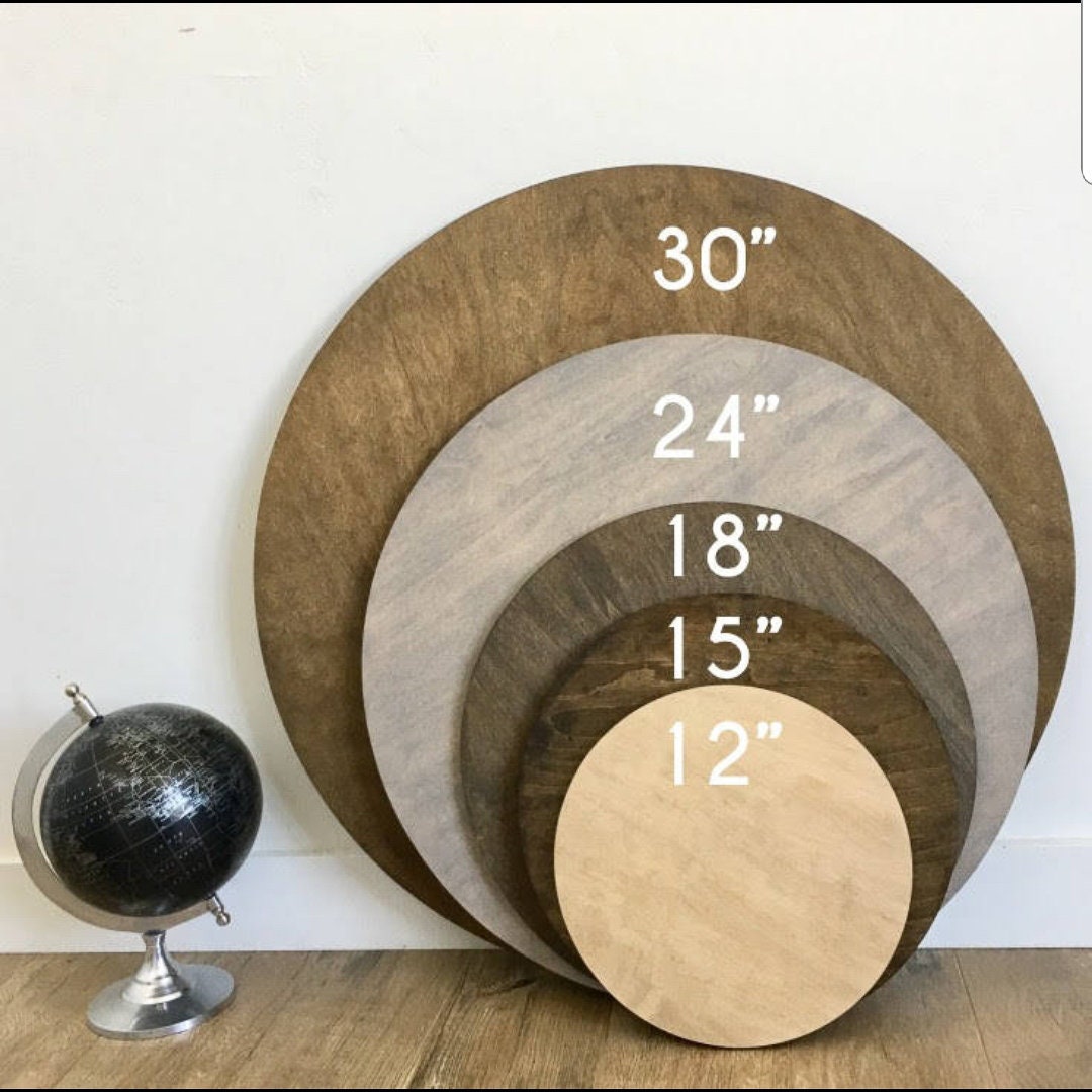 24" Round Wood Name Sign | 3D Name Nursery Sign| Nursery Crib Sign ...
