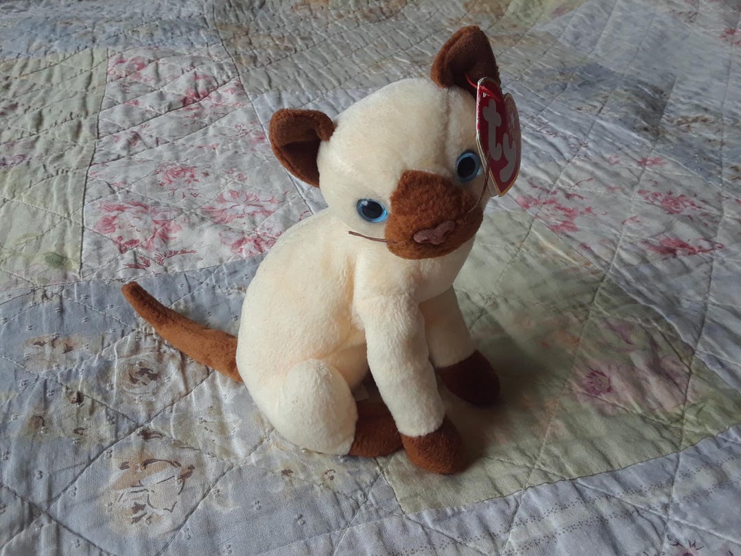 Ty Beanie Baby siam the Siamese Cat - Etsy