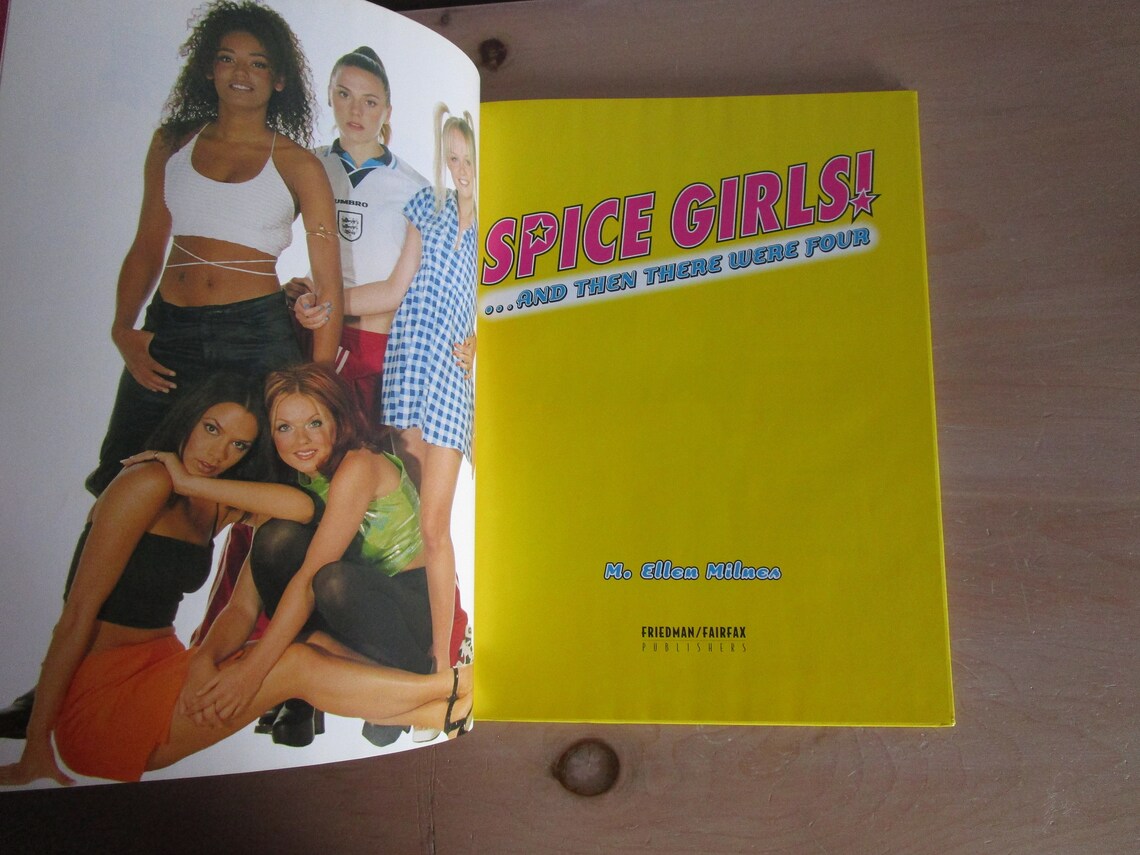 Vintage 1998 SPICE GIRLS Hardcover Book / ..And Then There | Etsy