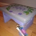 Custom Hand Painted Wooden Step Stool - Etsy