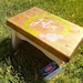 Custom Hand Painted Wooden Step Stool - Etsy