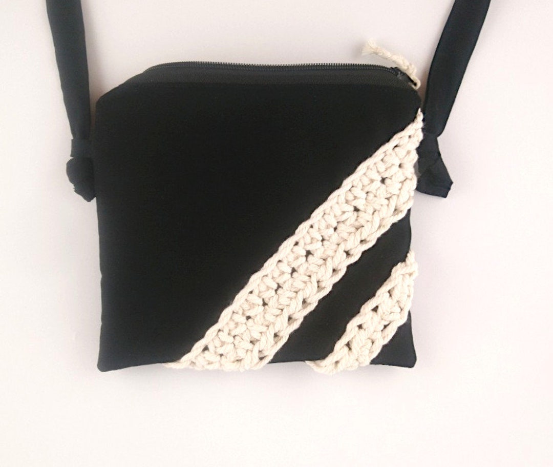 Bag Macrame, Shoulder Bag Macrame, Boho Bag Small, Small Shoulder Bag ...