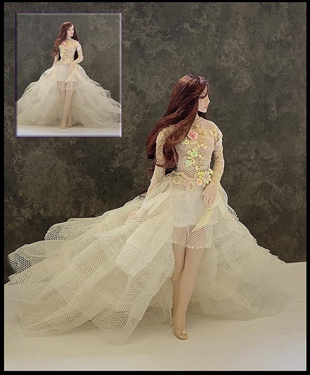 1:12 Visual Mini Doll Dressing Made Easy FALLON ~ Tutorial by Dana ...