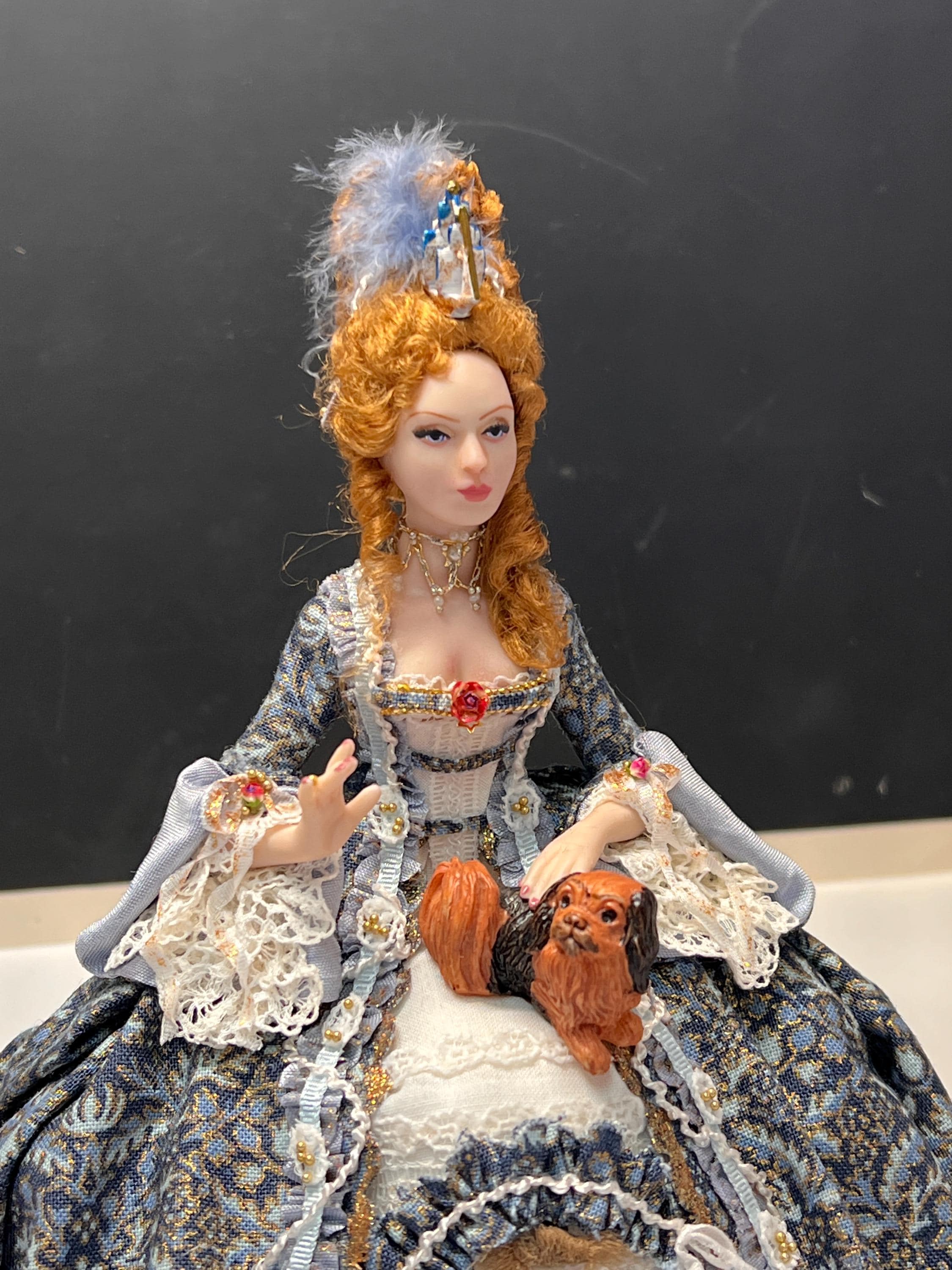 1:12 Visual Mini Doll Dressing Made Easy MARLOWE~WIGGING ONLY ...