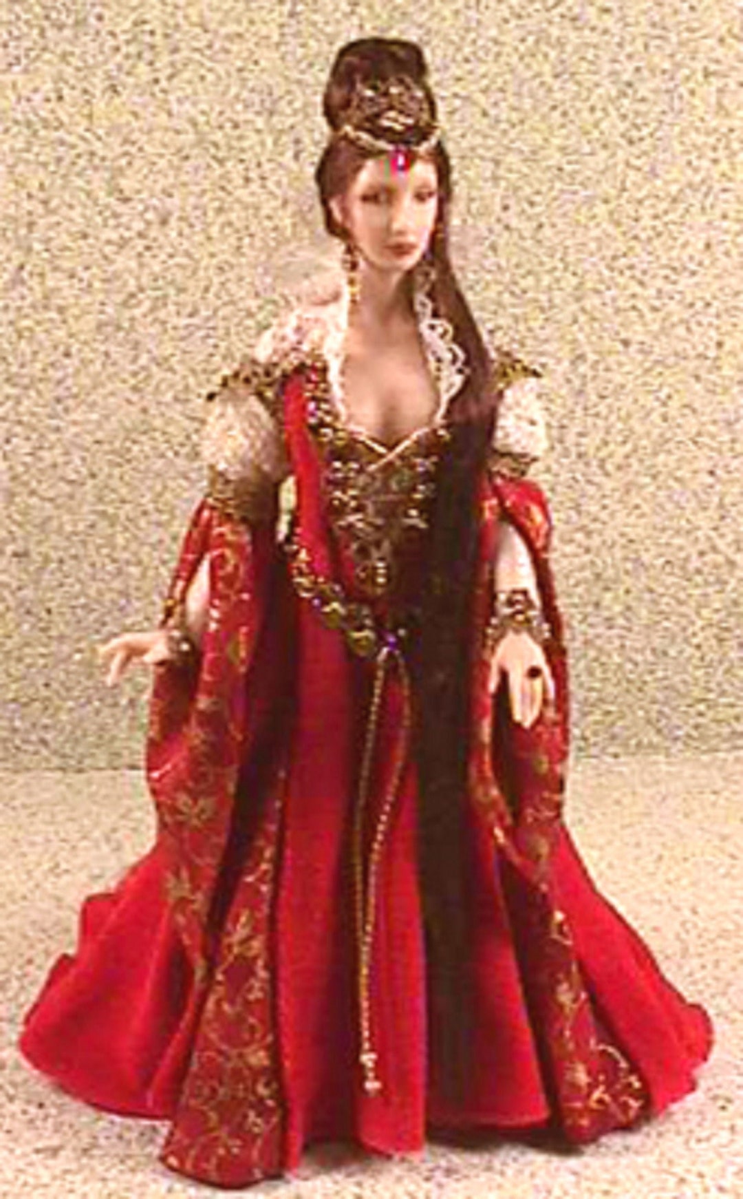 Comtesse Doll Dress Pattern, 1:12 Scale Tutorial (digital Download ...