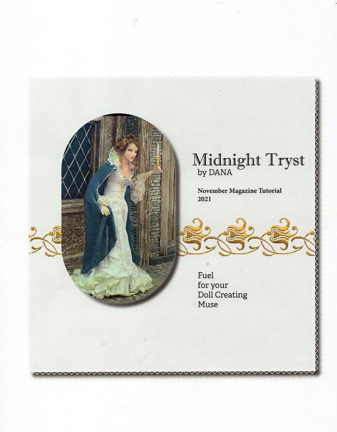 1:12 Visual Mini Doll Dressing Made Easy MIDNIGHT TRYST ~ Tutorial by ...