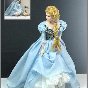 1:12 Visual Mini Doll Dressing Made Easy CINDERELLA ~ Tutorial by Dana ...