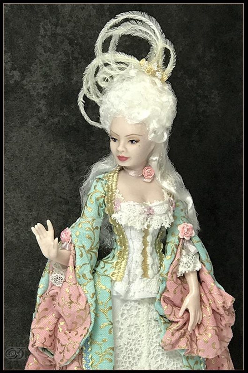 1:12 Visual Mini Doll Dressing Made Easy LADY MARCELLA ~ Tutorial by ...