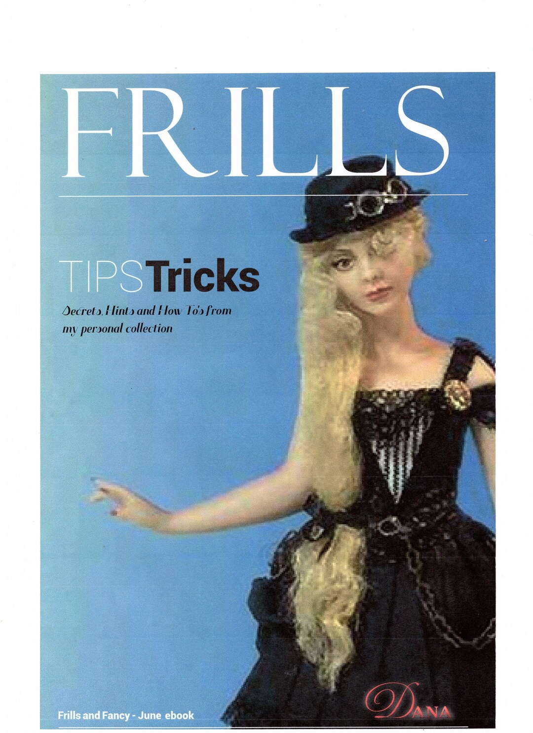 1:12 Visual Mini Doll Dressing Made Easy FRILLS TIPS & TRICKS by Dana ...
