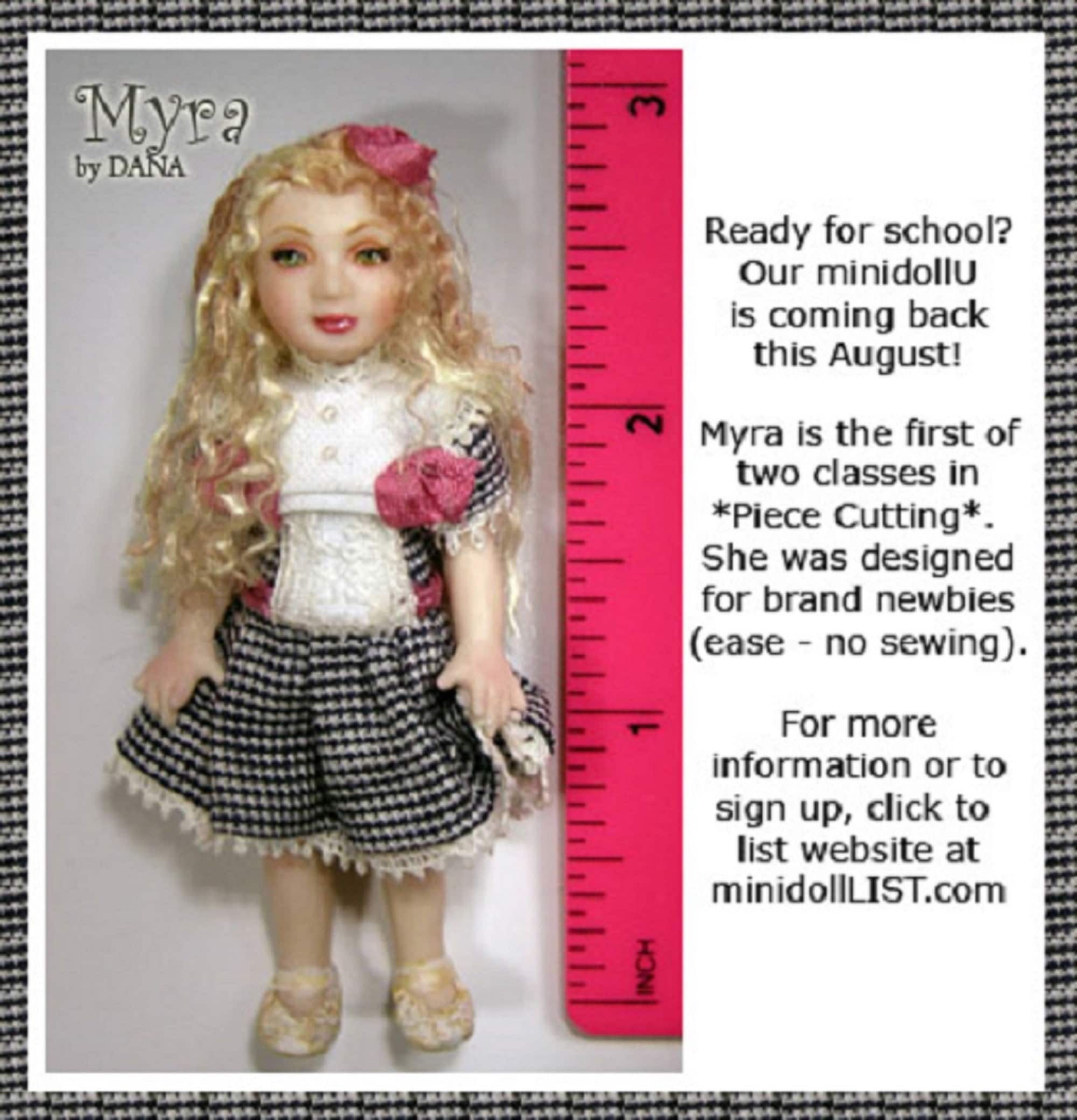 1:12 Visual Mini Doll Dressing Made Easy ~MYRA~ Tutorial by Dana-mini ...