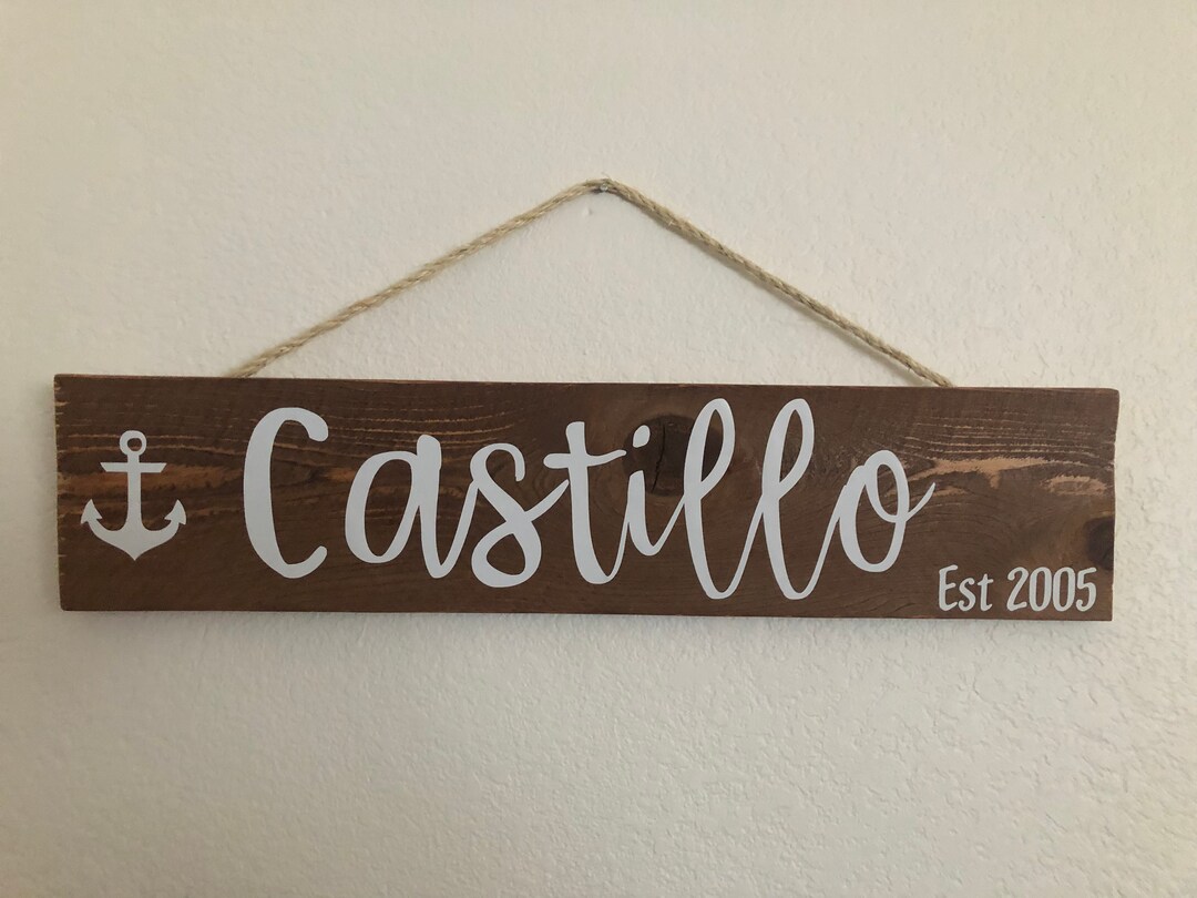 Custom Wood Sign - Etsy