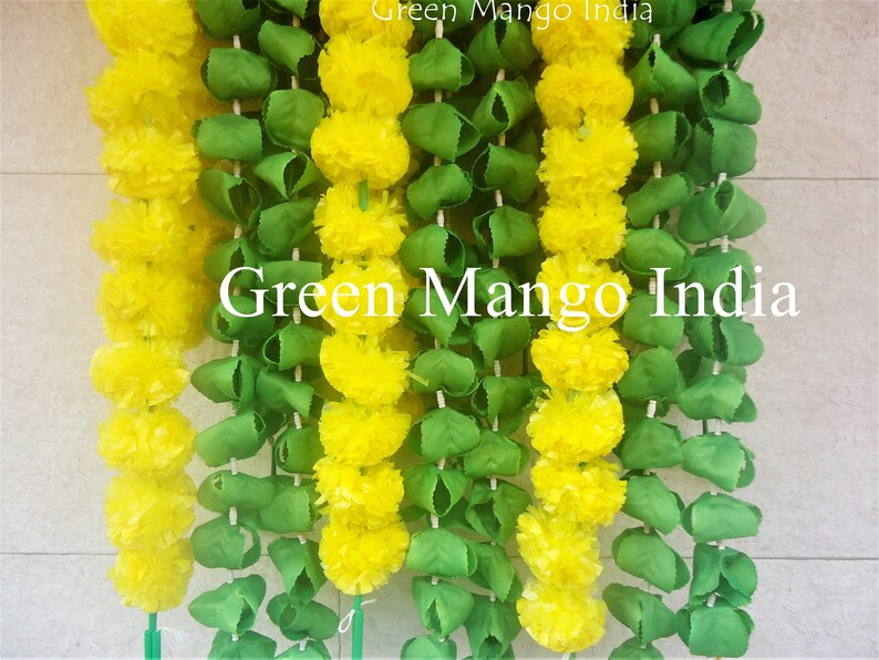 9 Pcs6 Pcs freshlike artificial Green Leaf strings Plus 3 Pcs | Etsy