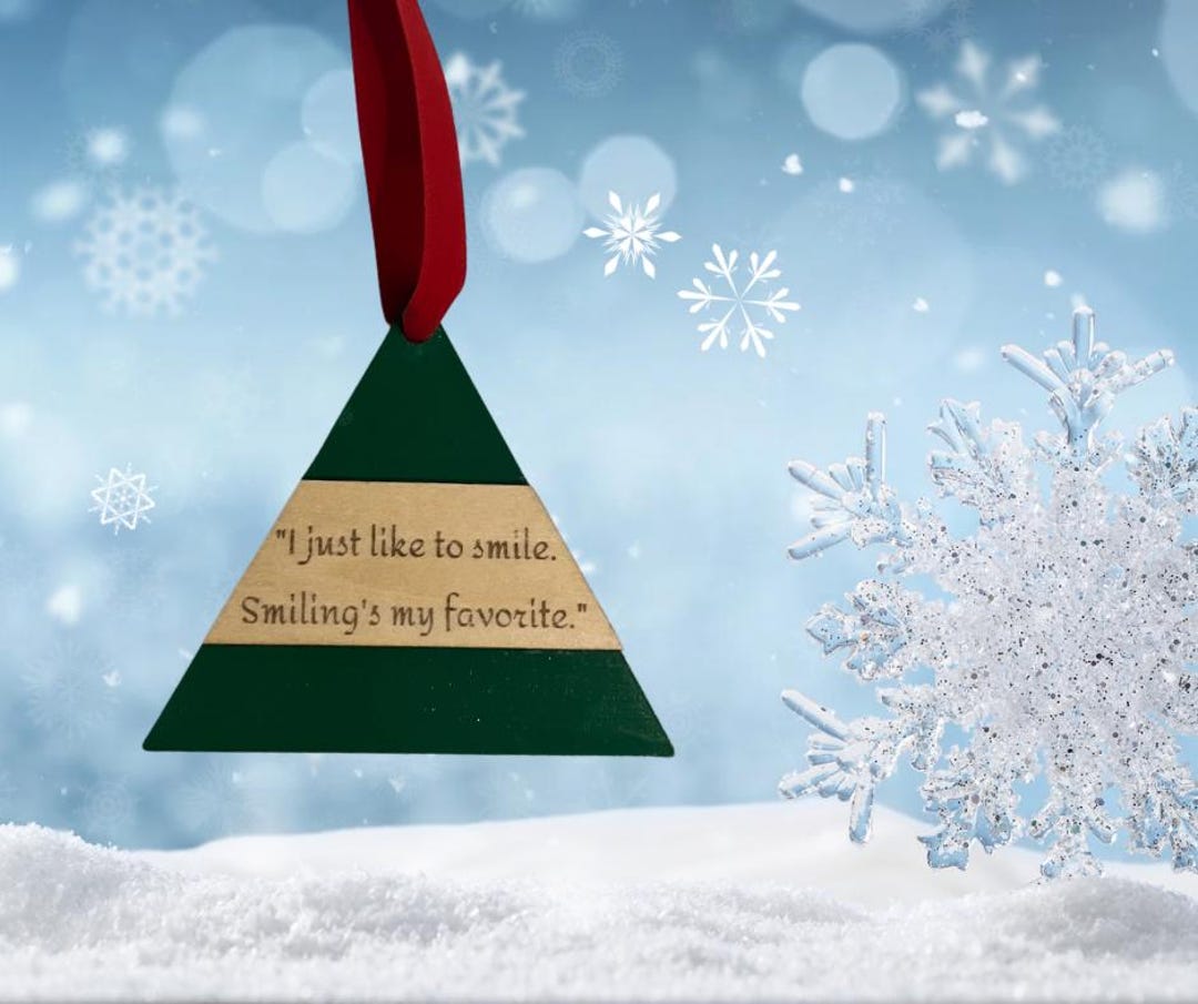 Buddy the Elf Christmas Ornament | Smiling Red Elf Hat Holiday ...