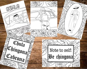 Chola Coloring Pages - Etsy