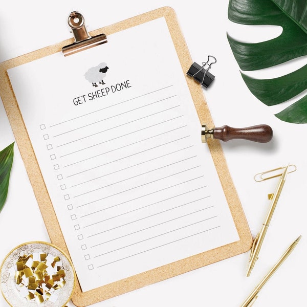 Funny to Do List - Etsy