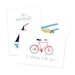 I Wheelie Like You | Punny Handmade Congratulations Friendship Greeting ...
