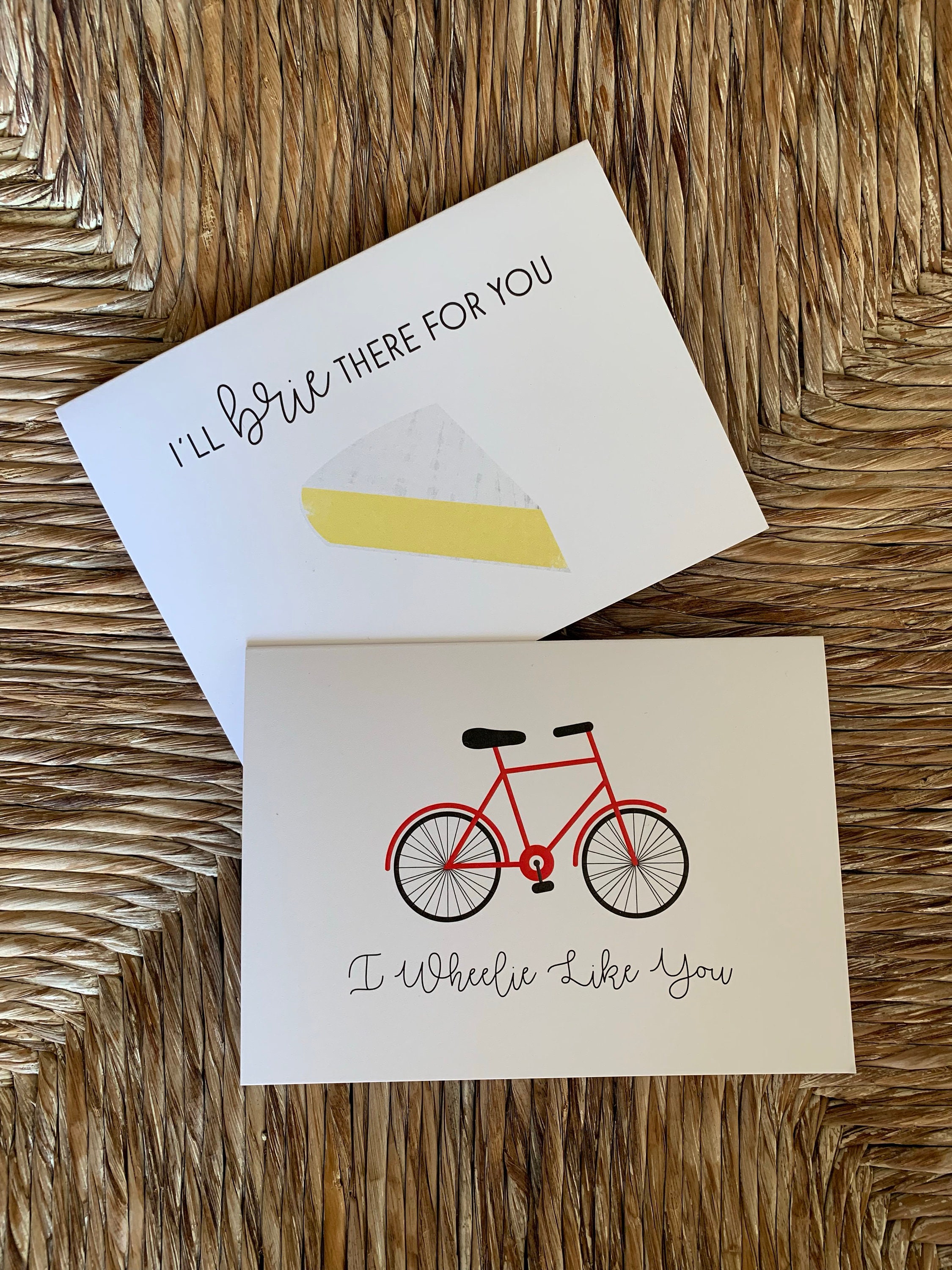 I Wheelie Like You Punny Handmade Congratulations Friendship Greeting ...