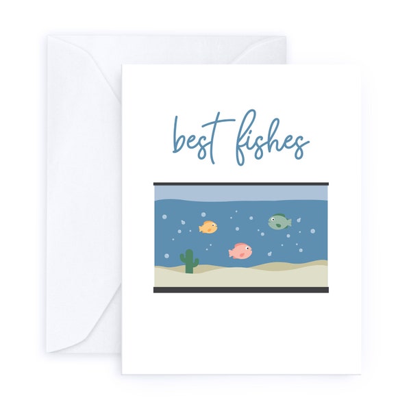 Fish Greeting Card - Etsy