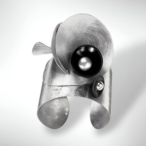 VOLUME Statement Art Piece Cuff From the SOUND Collection With Recycled ...