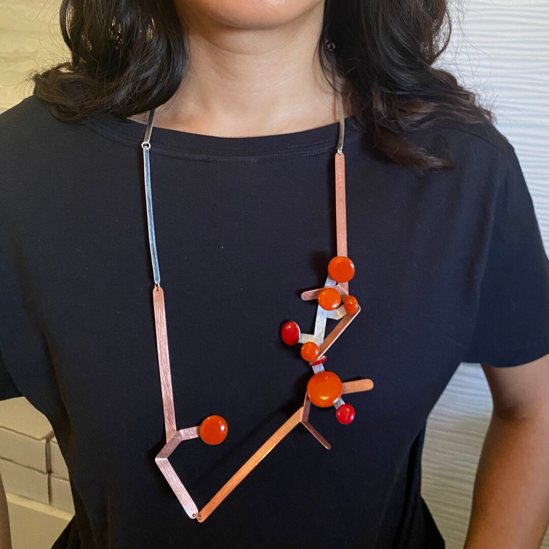 SPROUT 1 Modern Long Necklace From the HARVEST Collection - Etsy