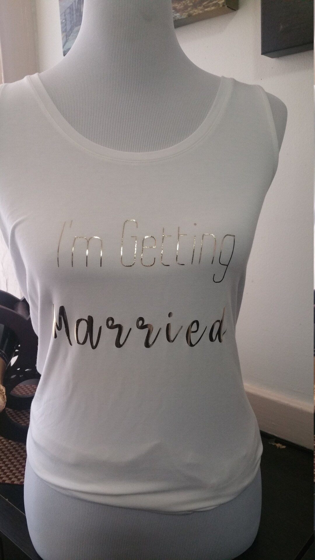 I'm Getting Married (iron-on) - Etsy