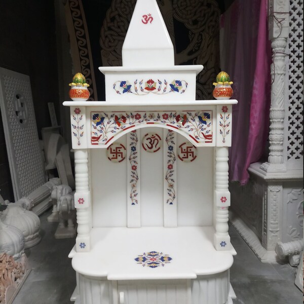 Pooja Mandir Marble - Etsy