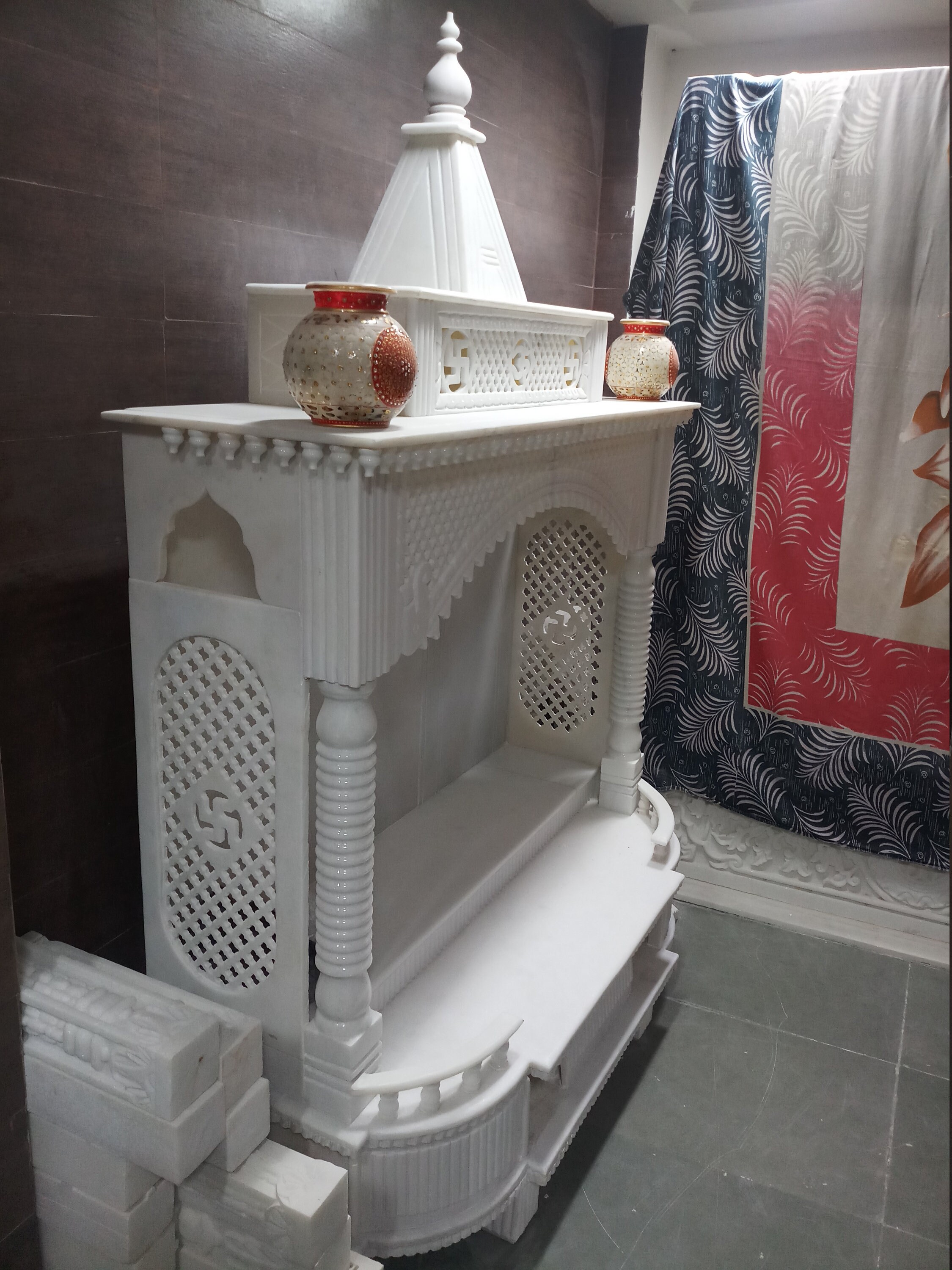 Marble Pooja Mandir for Home - Etsy