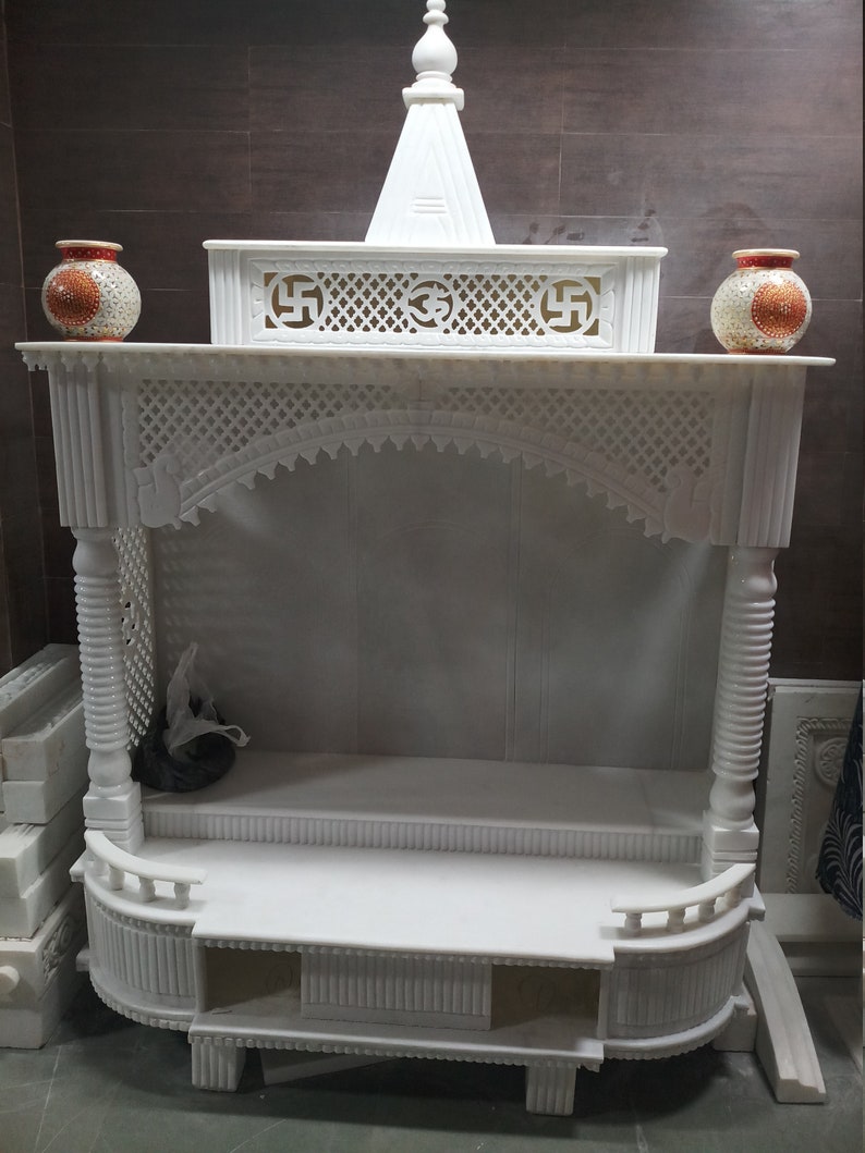 Marble Pooja Mandir for Home - Etsy