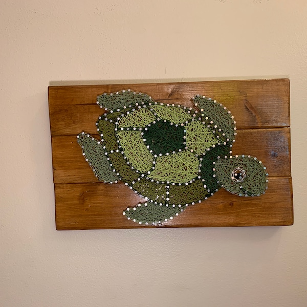 Turtle String Art - Etsy