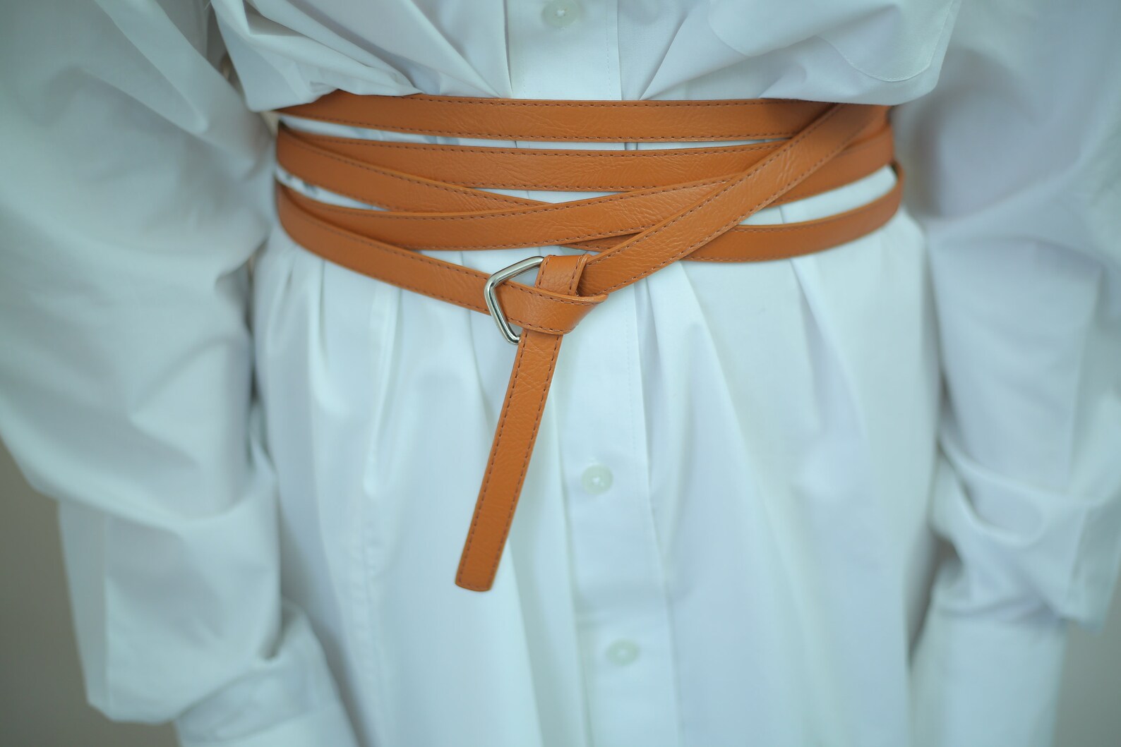 Monroe Feels Statement Belt Red Tan Vintage Obi Belt Waist | Etsy