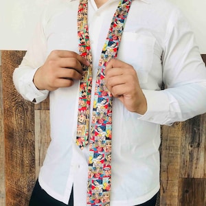 Wonder Comic Strip Graphic Tie | Comic Con Ties | Cosplay Men's and ...
