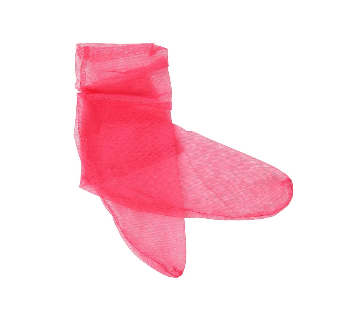 Candy Tulle Socks Set set of 2 Purple Orchid & Hot Pink - Etsy