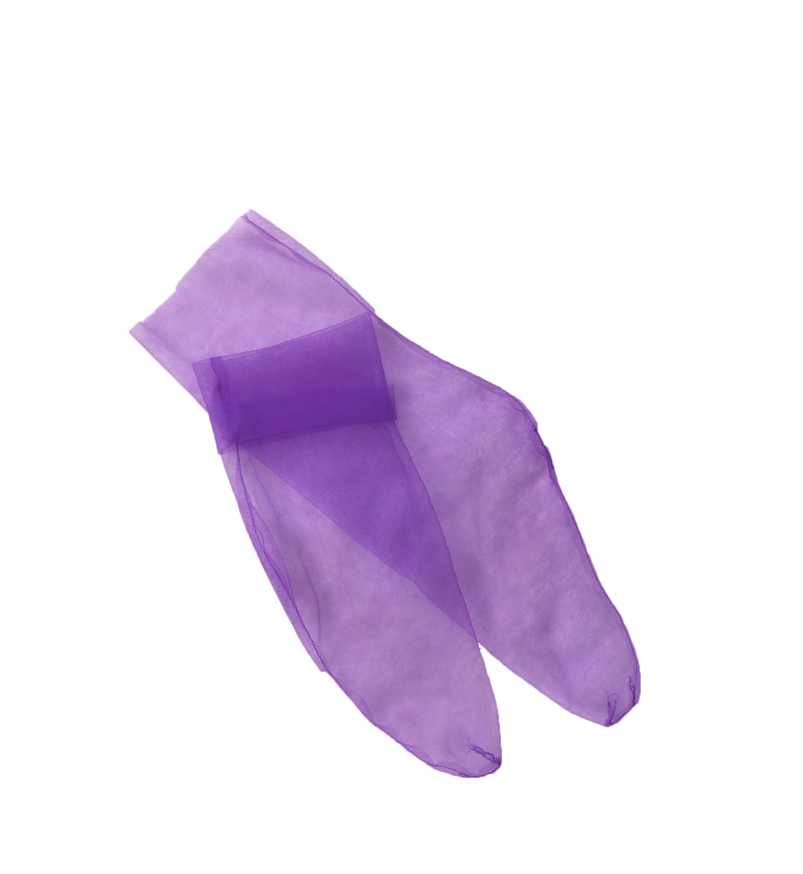 Candy Tulle Socks Set set of 2 Purple Orchid & Hot Pink - Etsy