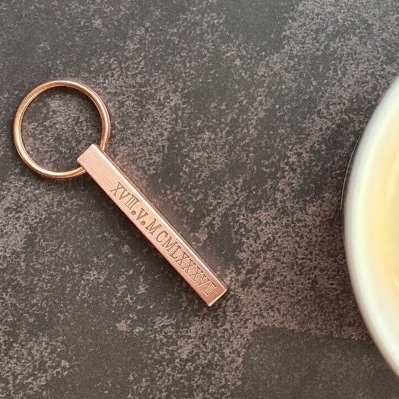 Copper Keyring - Etsy UK