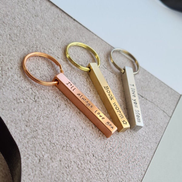 Personalized Keyring - Etsy UK