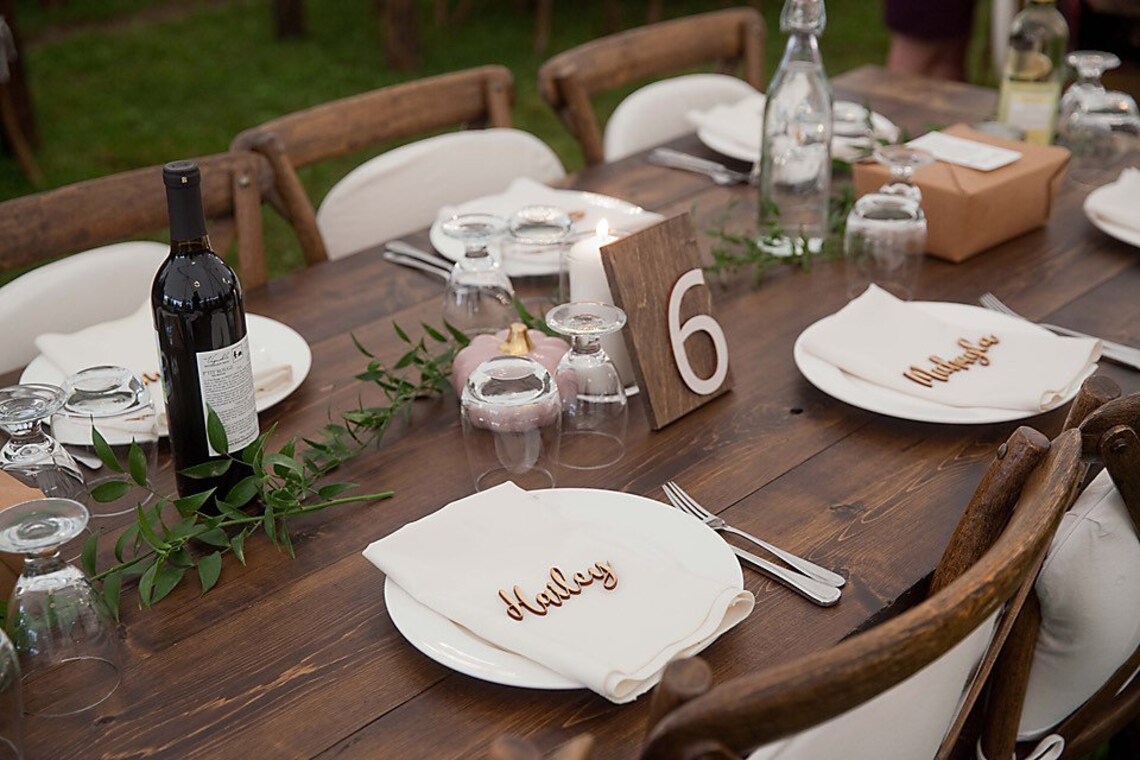 Placeholder Name Cut Out | Wedding | 3D Cutout - Etsy