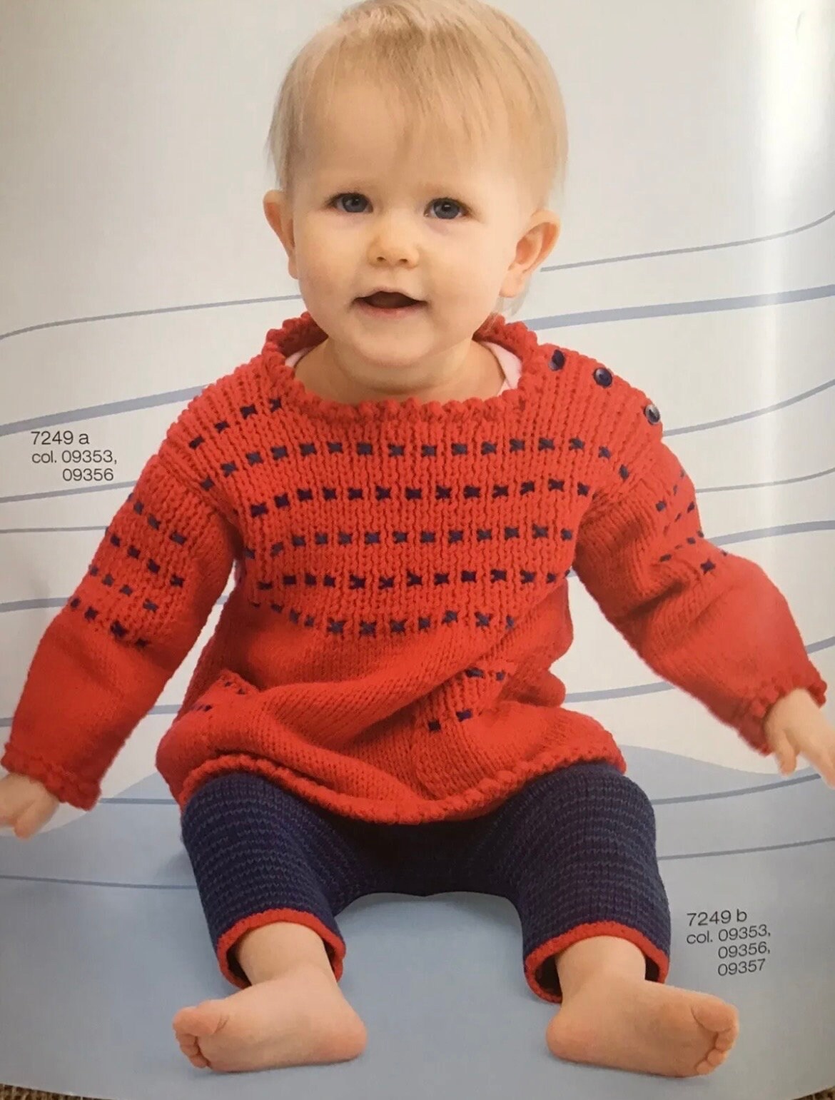 Regia Journal Baby Knitting Pattern Booklet - Etsy