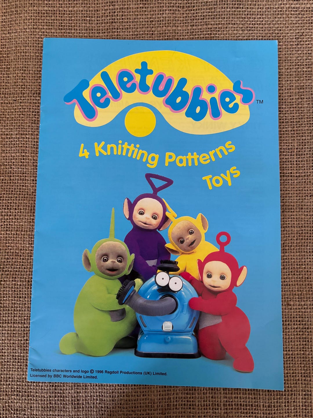 Alan Dart Knitting Pattern for Teletubbies Toys by Gary Kennedy - Etsy