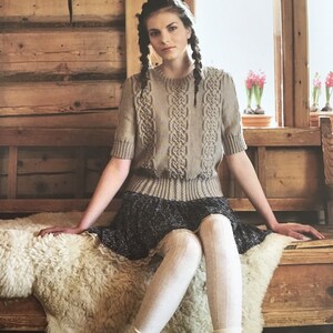 Debbie Bliss Knitting Pattern Book Folk Chic - Etsy