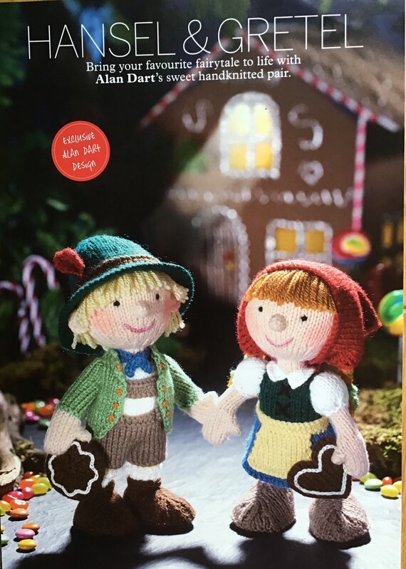 Alan Dart Knitting Pattern For Hansel and Gretel | Etsy