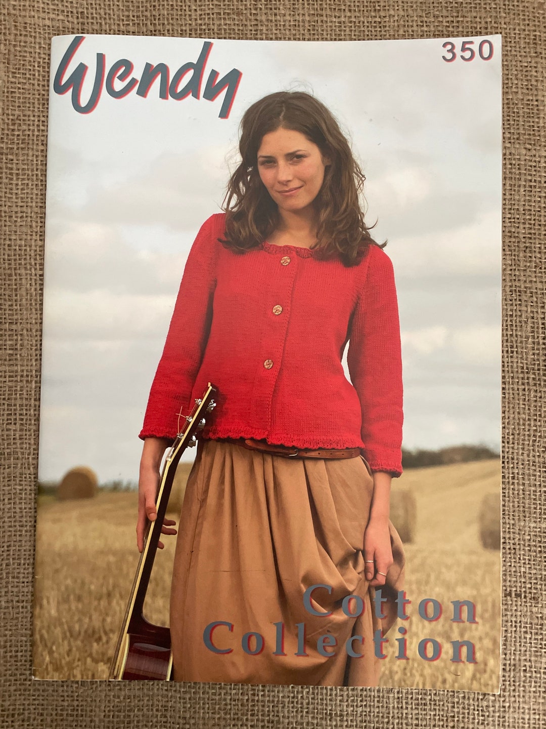 Wendy Knitting Book Cotton Collection Book 350 - Etsy